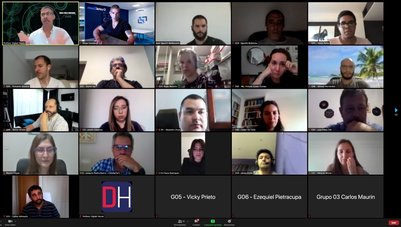 Participamos en el curso de consultores de Digital House - Crystal Zoom